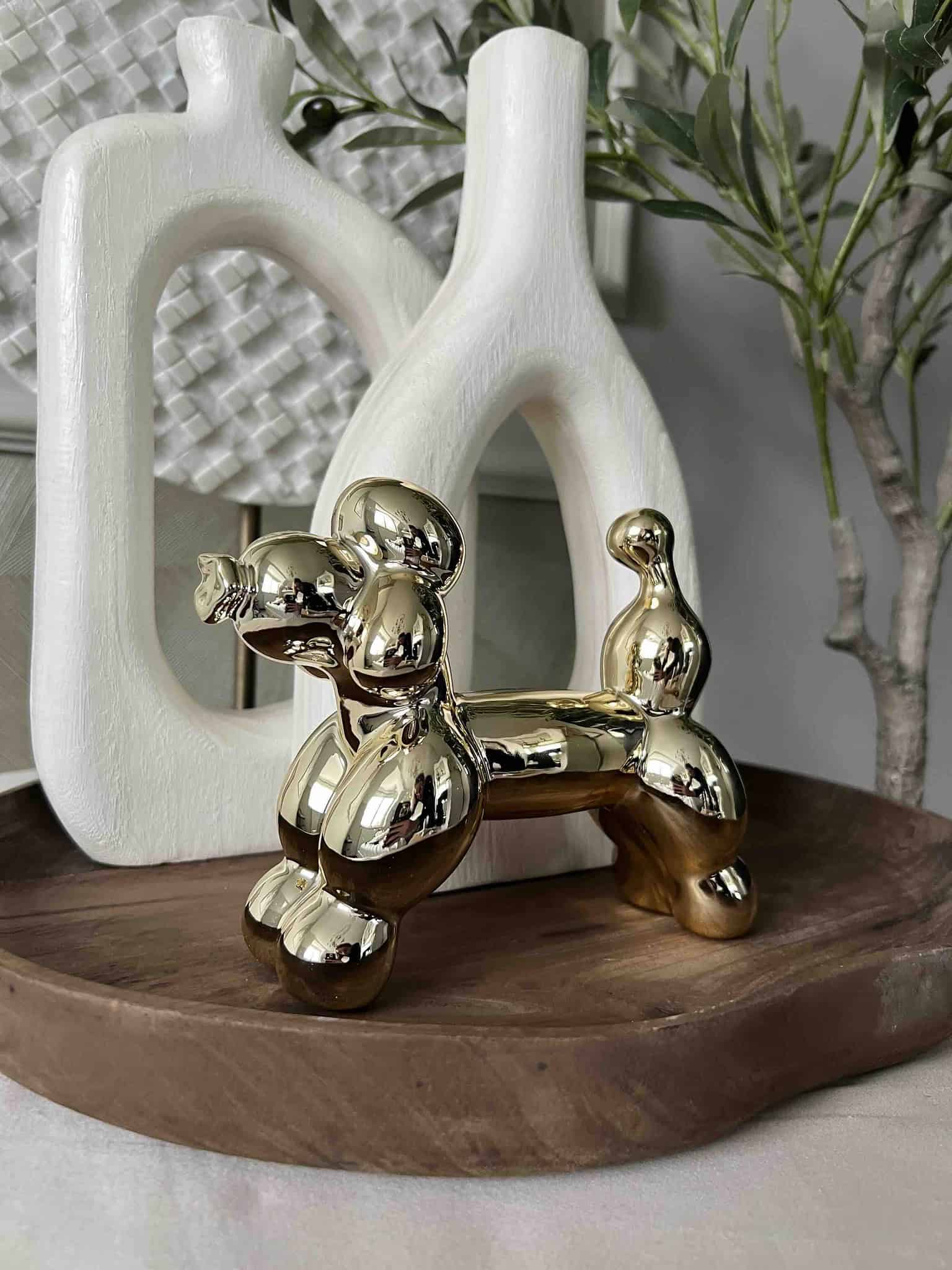 Ballon Hond | Poedel | Goud | S - Industrialwood