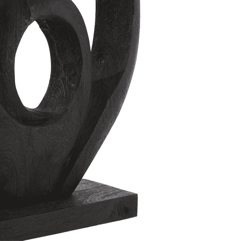 Ornament | Randa | Light&Living | Zwart | 40x14x60 cm - Industrialwood